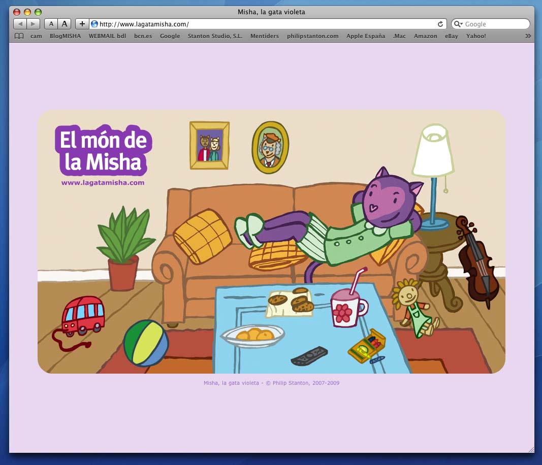 Novedades en la web de Misha