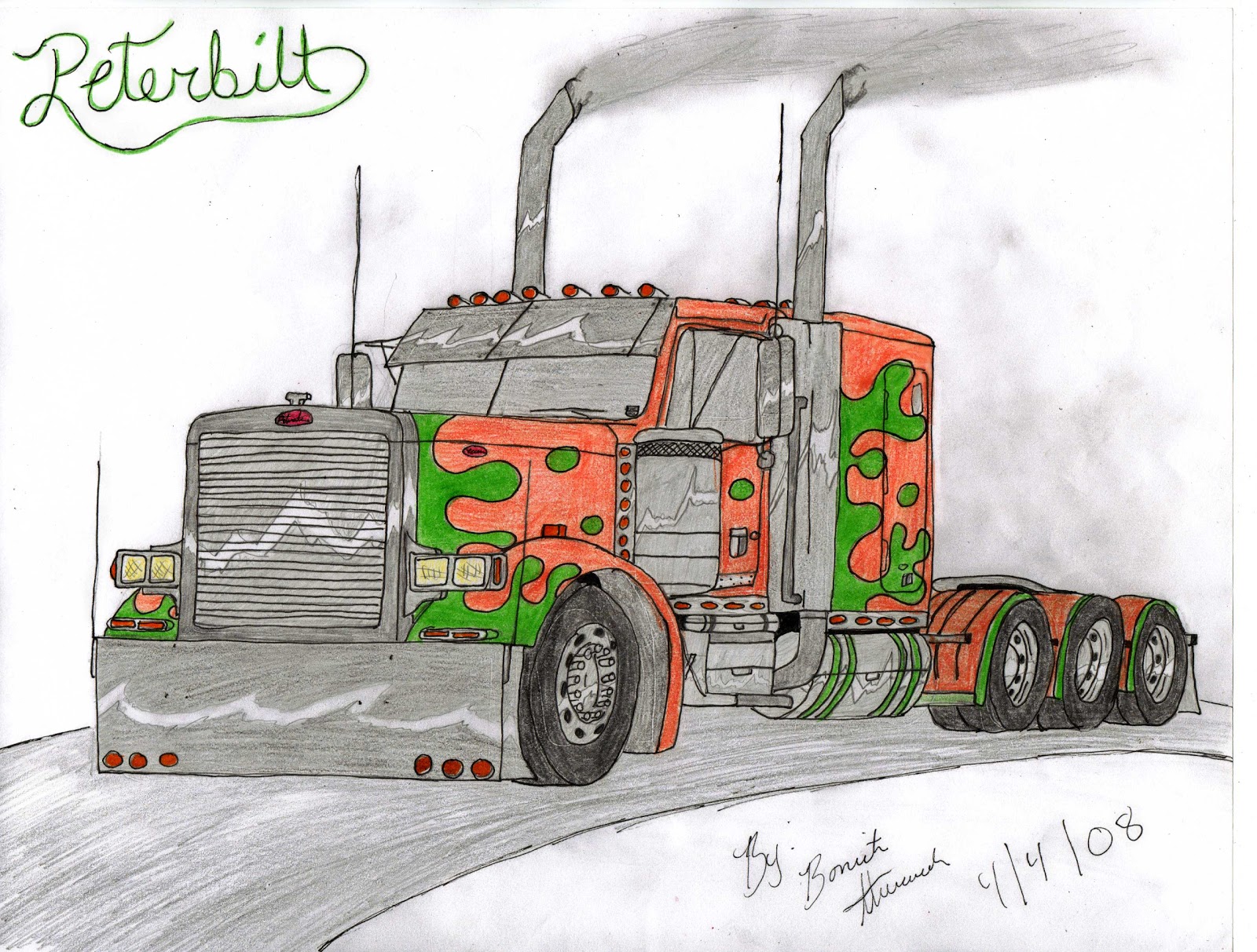 Truck Drawings