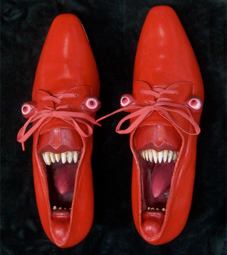 Unusual and Funny Shoes with Faces ~ UNUSUAL THINGs