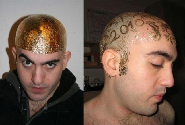 Artist Made Wonderful Art on his Head ~ Unusual Things