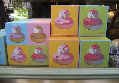 Something Blue: Pop Art Inspired Packaging at Ladurée