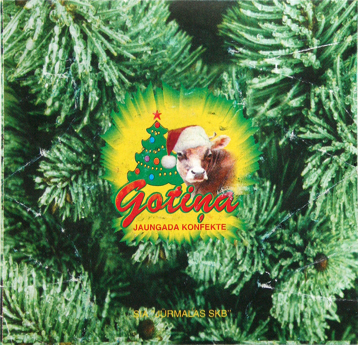 Konfektes Gotiņa etiķešu kolekcija: Kreizi kolekcionārs no Rīgas