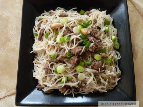 Lala’s Food Heaven: Stir-fried Beef Rice Noodles: