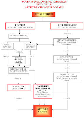 Social Psychology: Attitude Change Concept Map