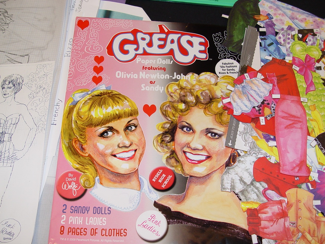 The 2009 Paper Doll Convention Archive: Artist: David Wolfe