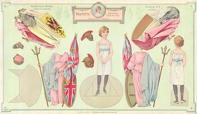 The Paper Collector: World War I paper dolls