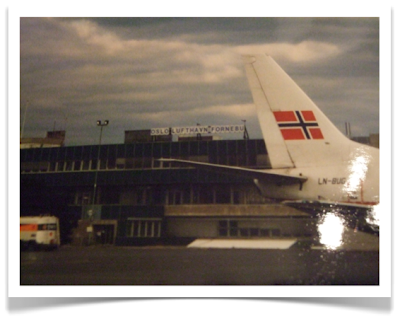 Glamourbibliotekaren: Oslo lufthavn Fornebu