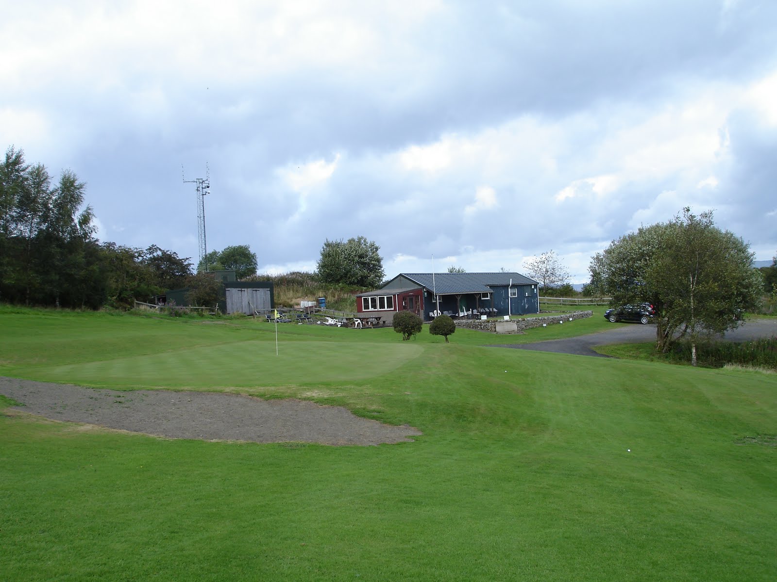 Scottish golf courses - all of them: Newcastleton GC - course no 350