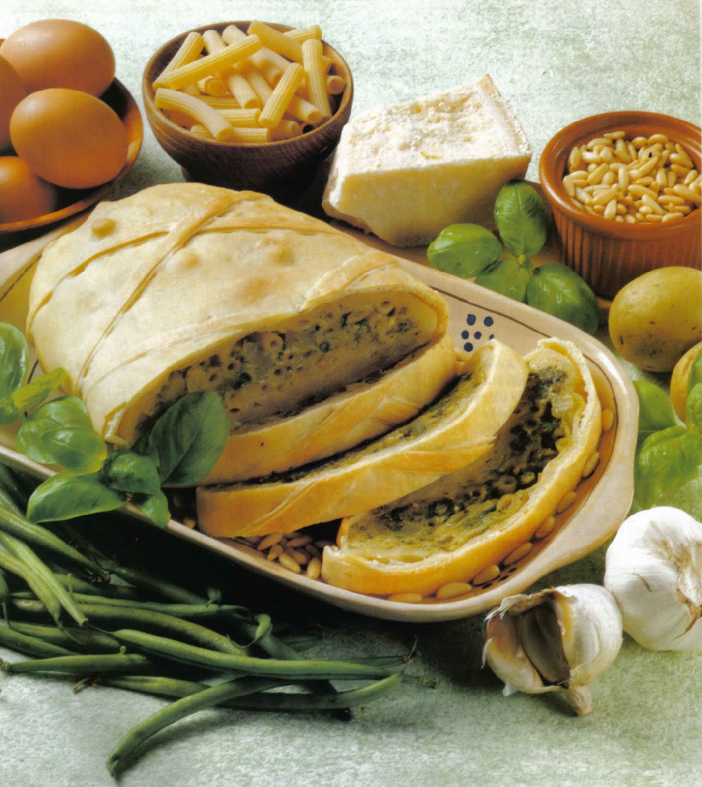 Strudel di pasta e verdure. | La cucina di Susana