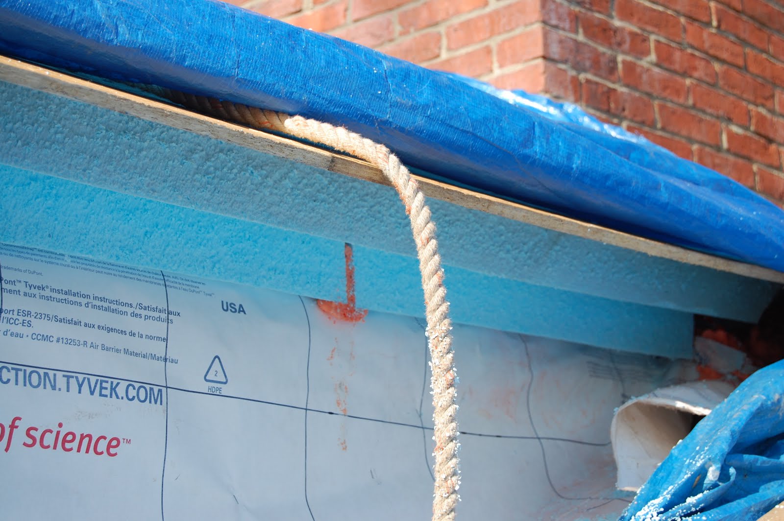 335 Maplewood Ave Renovation: Roof overhand sub-assembly