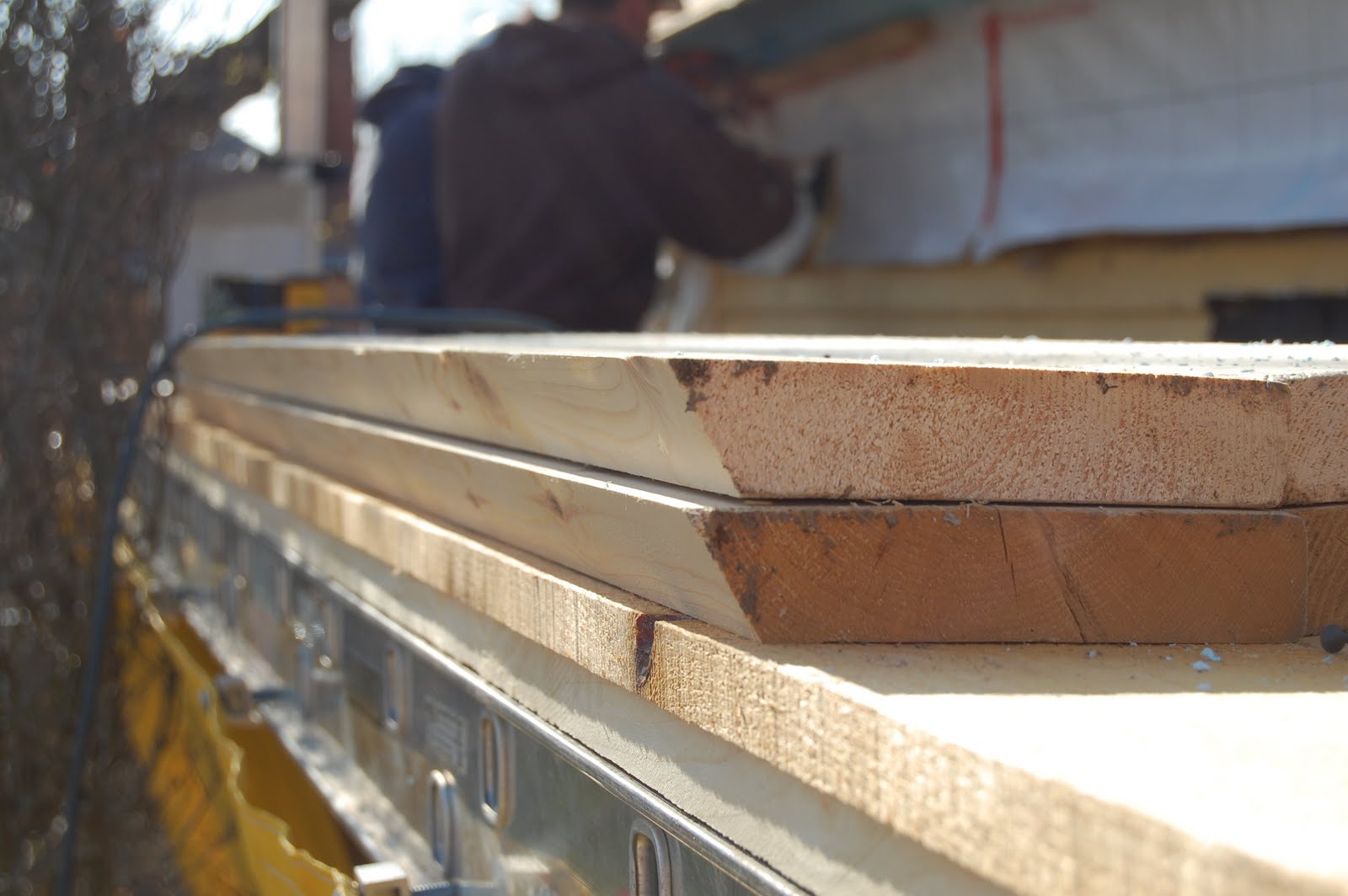 335 Maplewood Ave Renovation: Roof overhand sub-assembly