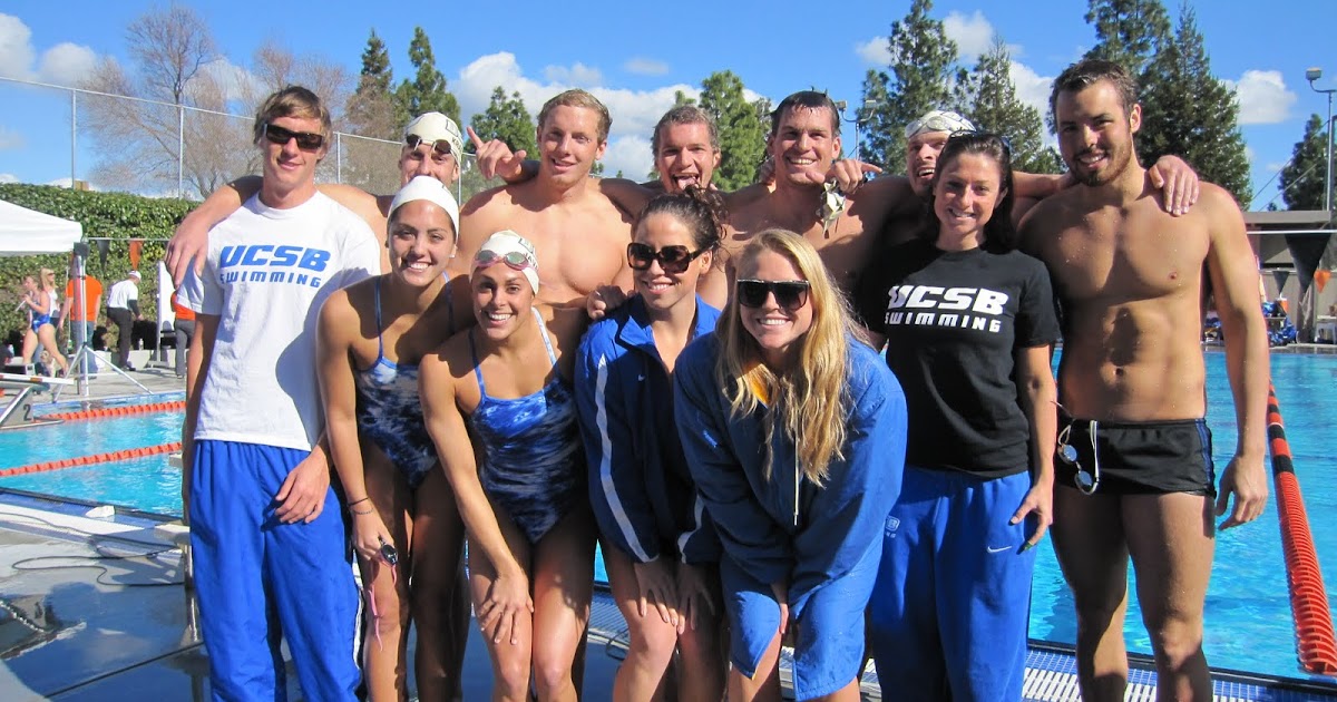 UCSB Swimming 2009-2010: Class of 2010 Finishing up Dual Meets