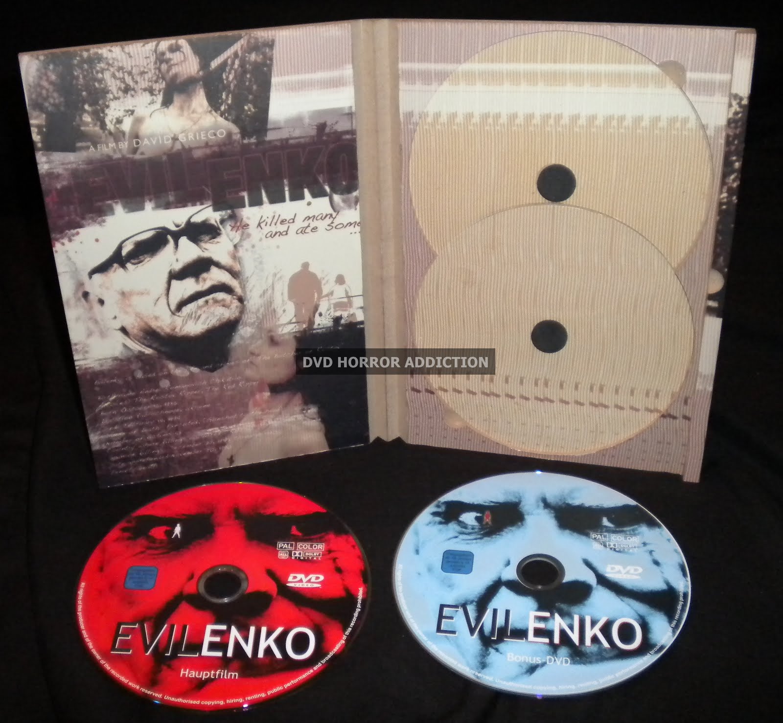 HORROR ADDICTION DVD & BLU-RAY: EVILENKO 2004
