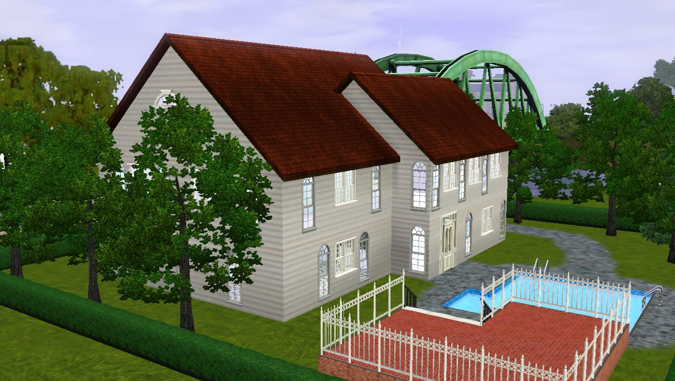 The Sims 3 - Houses, Objects, and MORE!: First HOUSE Up and Running!