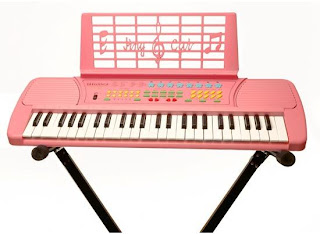 pink stuff #57: pink musical keyboard|Pink Stuff Galore!