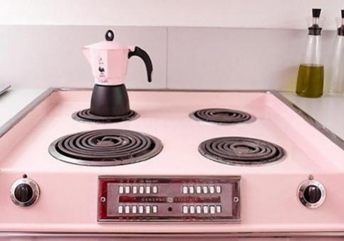 pink stuff #66: pink gas stove|Pink Stuff Galore!