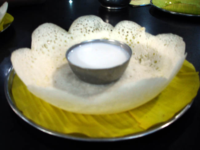 Ruchikaravantakalu: Appam and Cocout Milk
