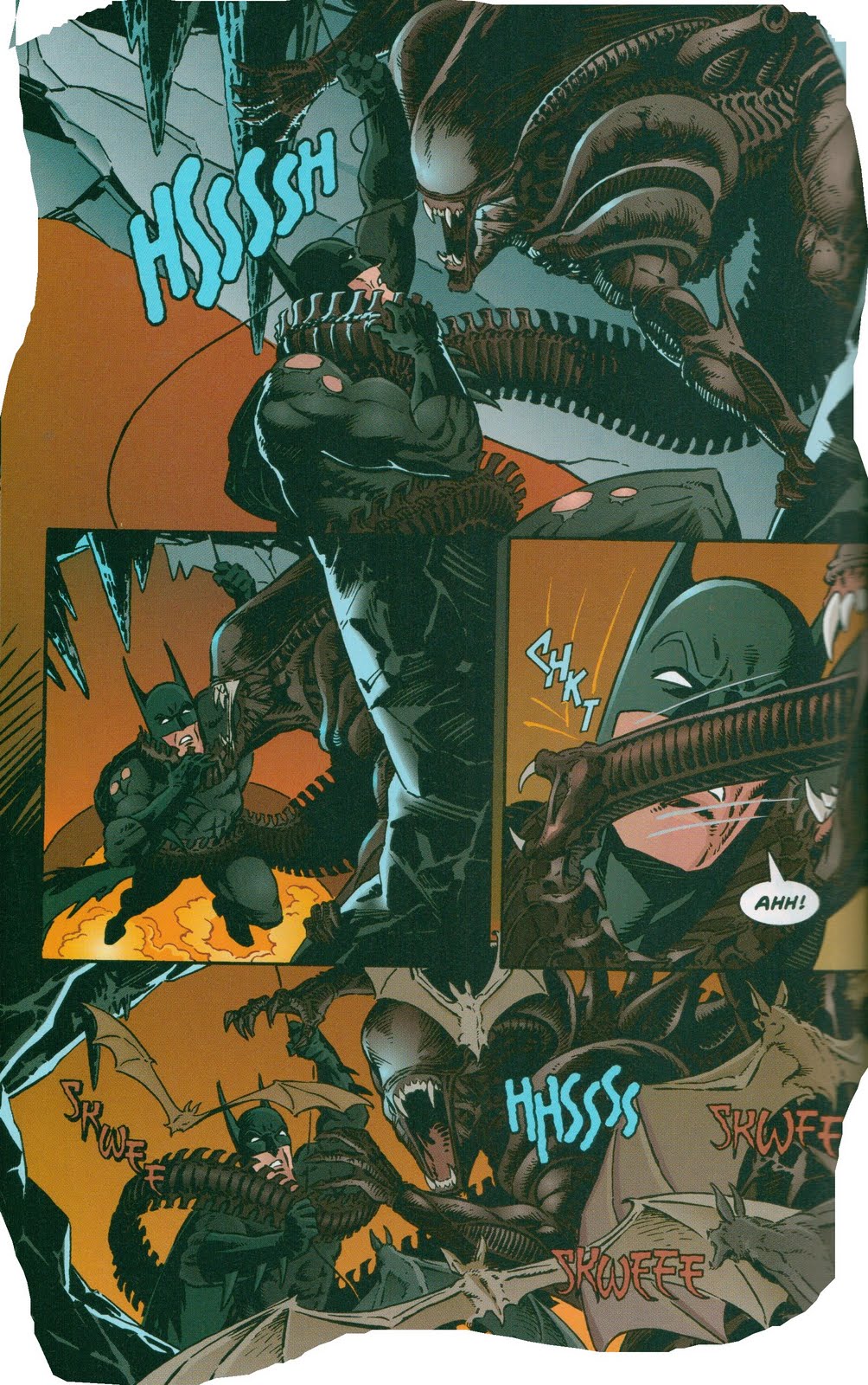 Allyson's Attic: BATMAN: ALIENS Part 1-2 TPB Review