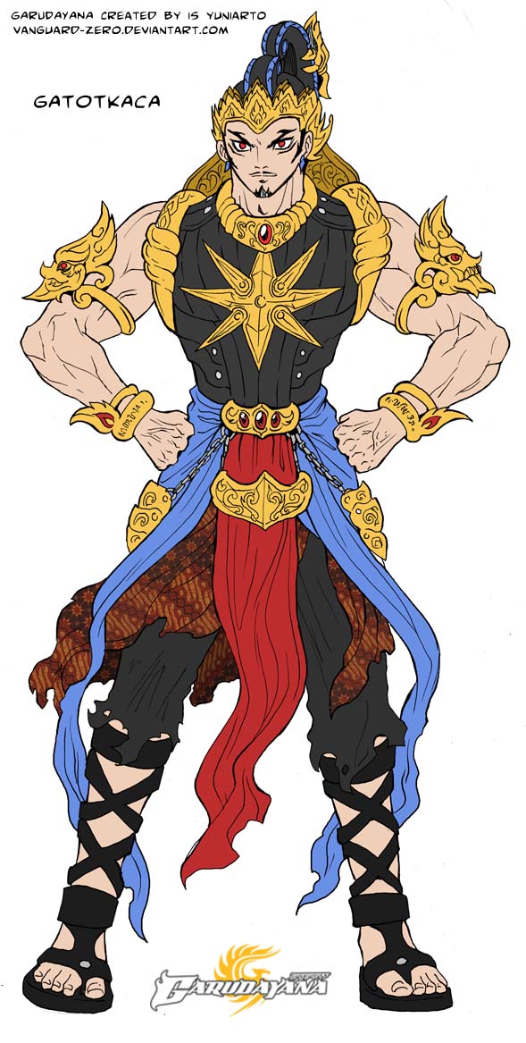 lets draw a chaos!!!!!!: Raden gatotkaca