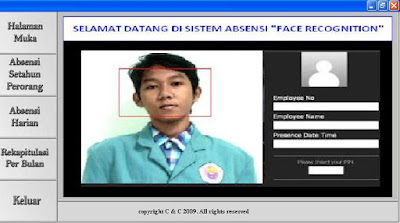 IMK 2009: Sistem Absensi menggunakan Face Recognition: Implementasi dan ...