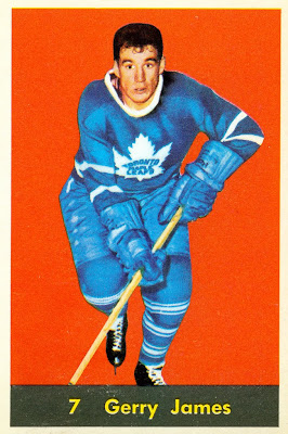 Vintage Leafs: Gerry James Card