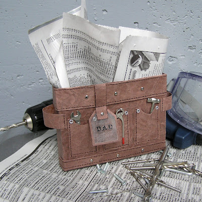 Mel Stampz: TOOL BELT BOX or CARD: for Father's Day or handy people ...
