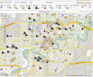 Canada 2009: 2 June, 2009 : Edmonton, capitale du crime