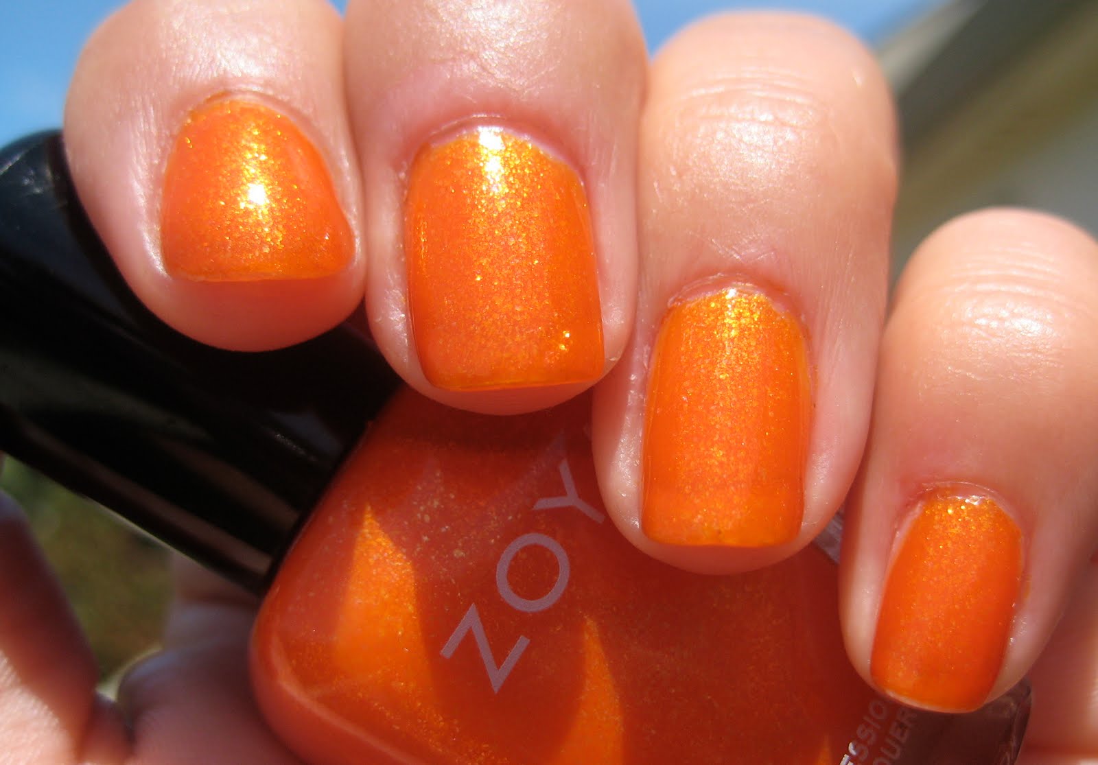 Lacquered Literati: Quickie NOTD: Zoya Sienna