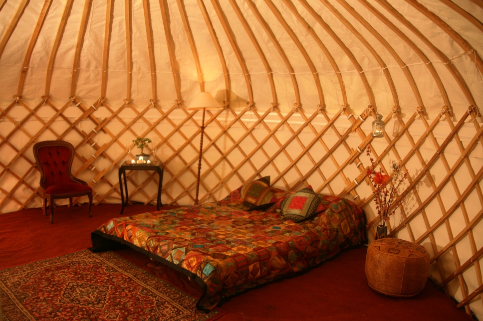 Red Kite Yurts: Luxury Accommodation