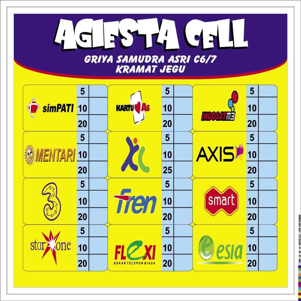 Ide 50+ Desain Spanduk Cellular