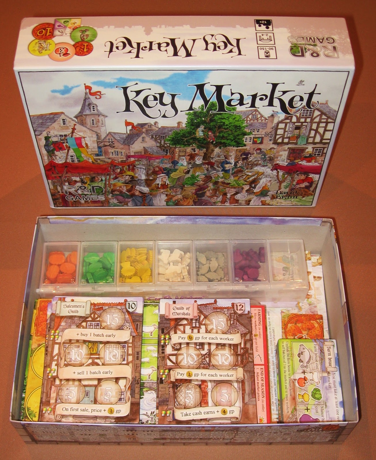 Matt's Board Game Back Room: HOT BOX - Key Market (What's in the Box?)