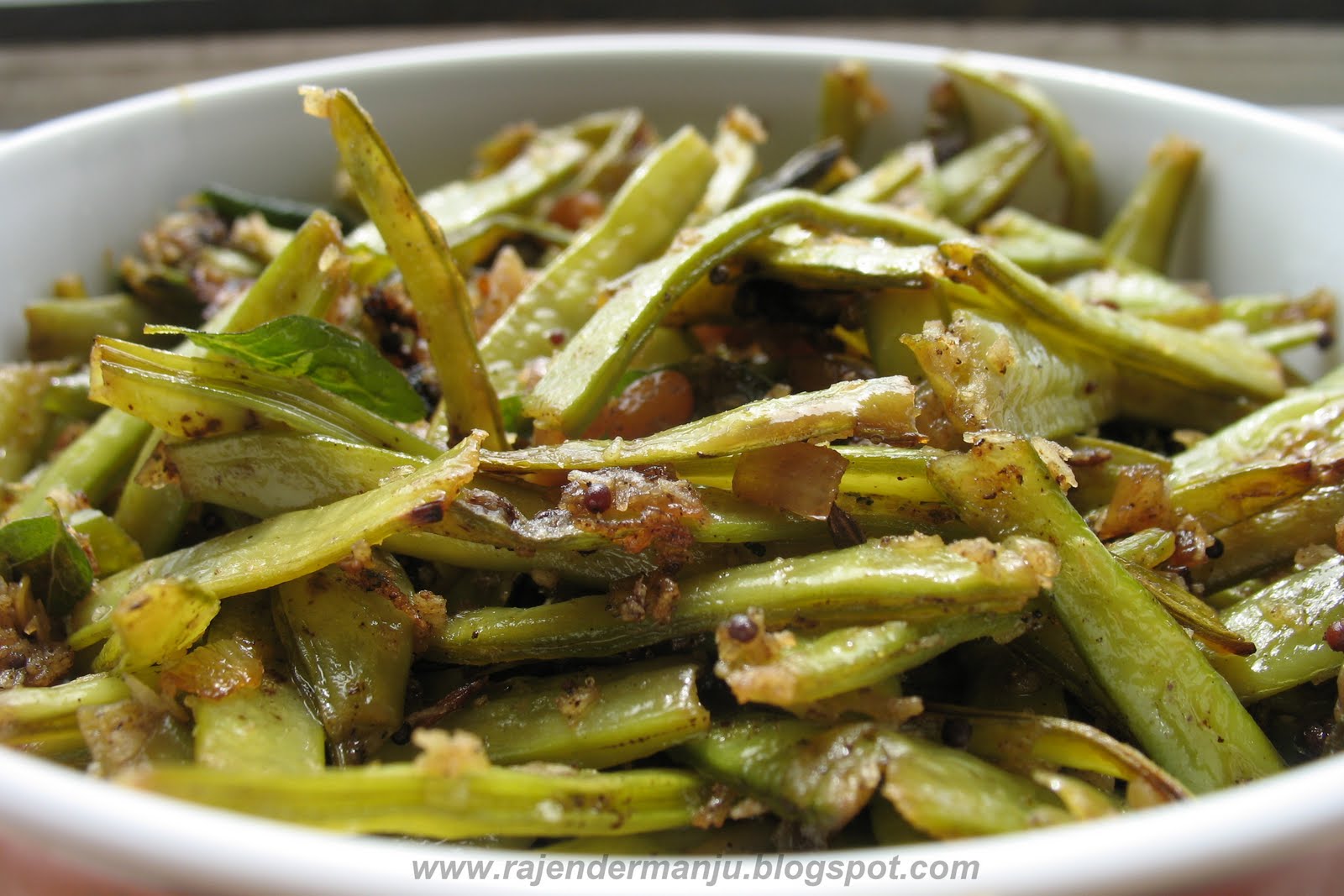 Life is beautiful !!!: Kothavarangai poriyal / Goru chikudukaya koora ...