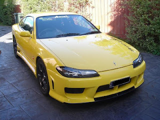 Nissan Silvia: Yellow S15 Silvia