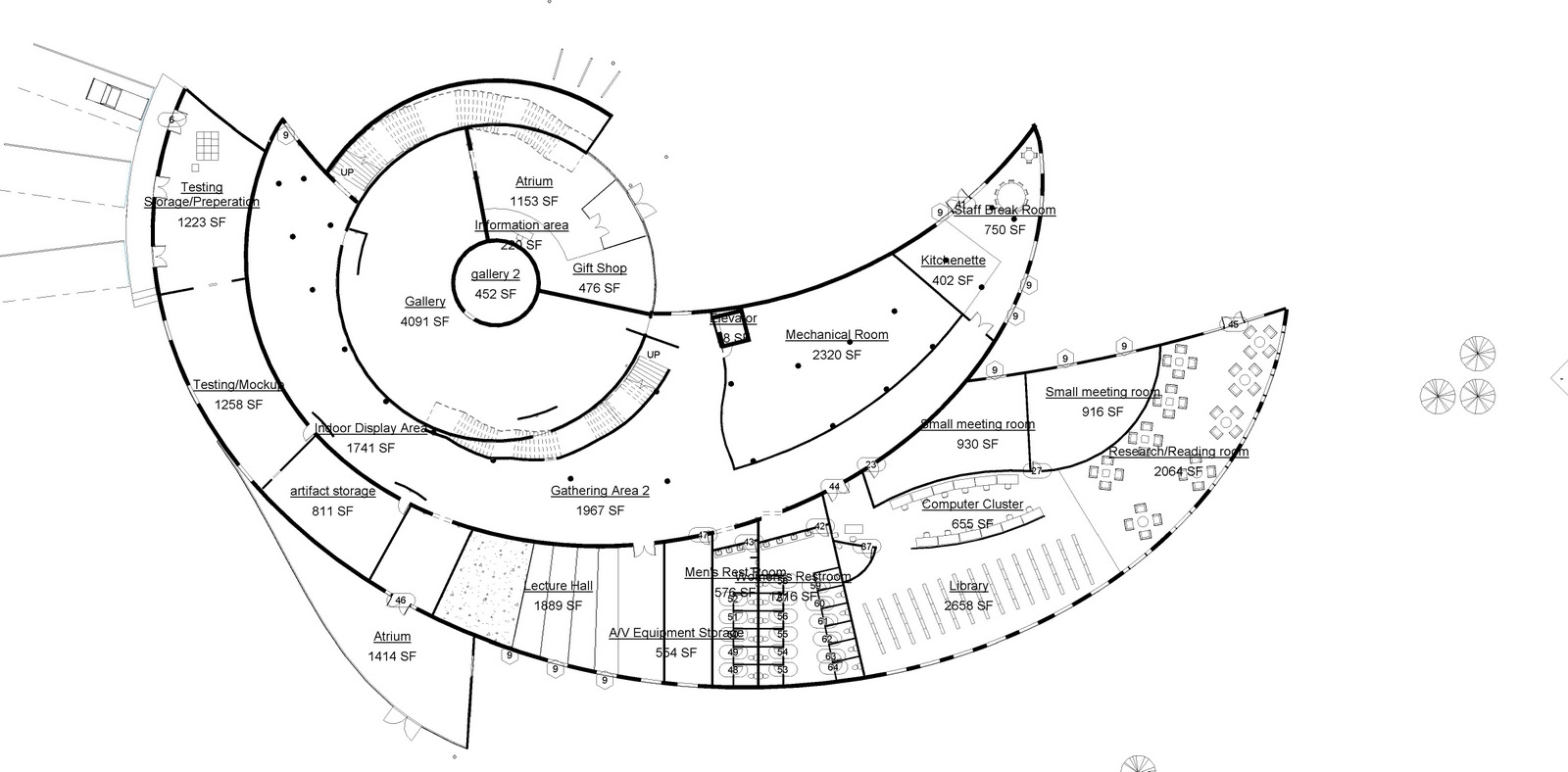 ARCH 371: Plans of The Masonic Lodge