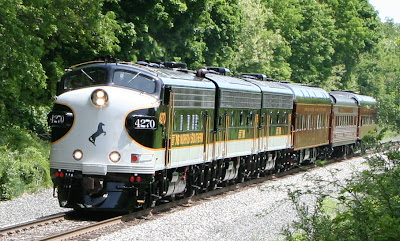 The Big Little Railroad Shop: NS Business Train in NJ