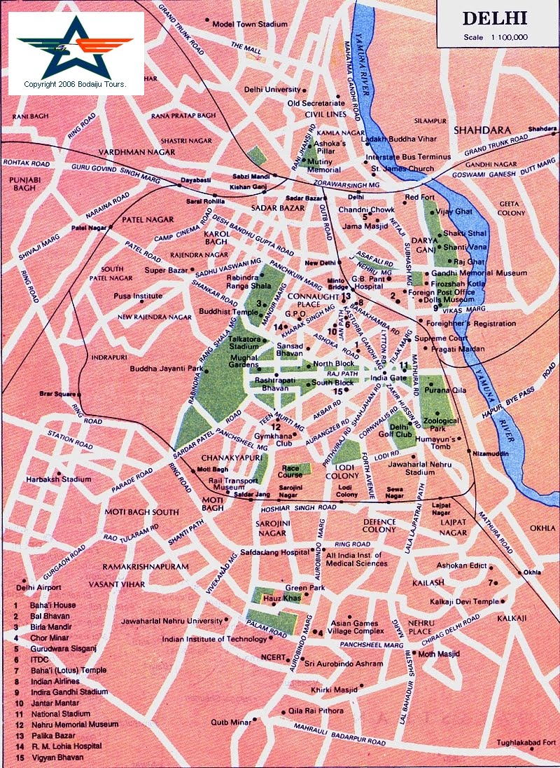Delhi Map And Delhi (NCR) Map