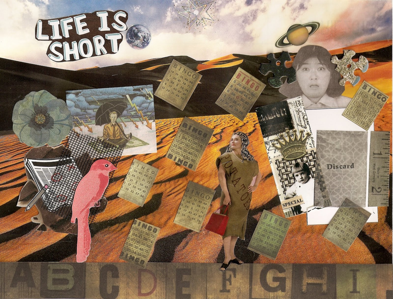 Healing Art Works: 2011 Issues and Goals Collages