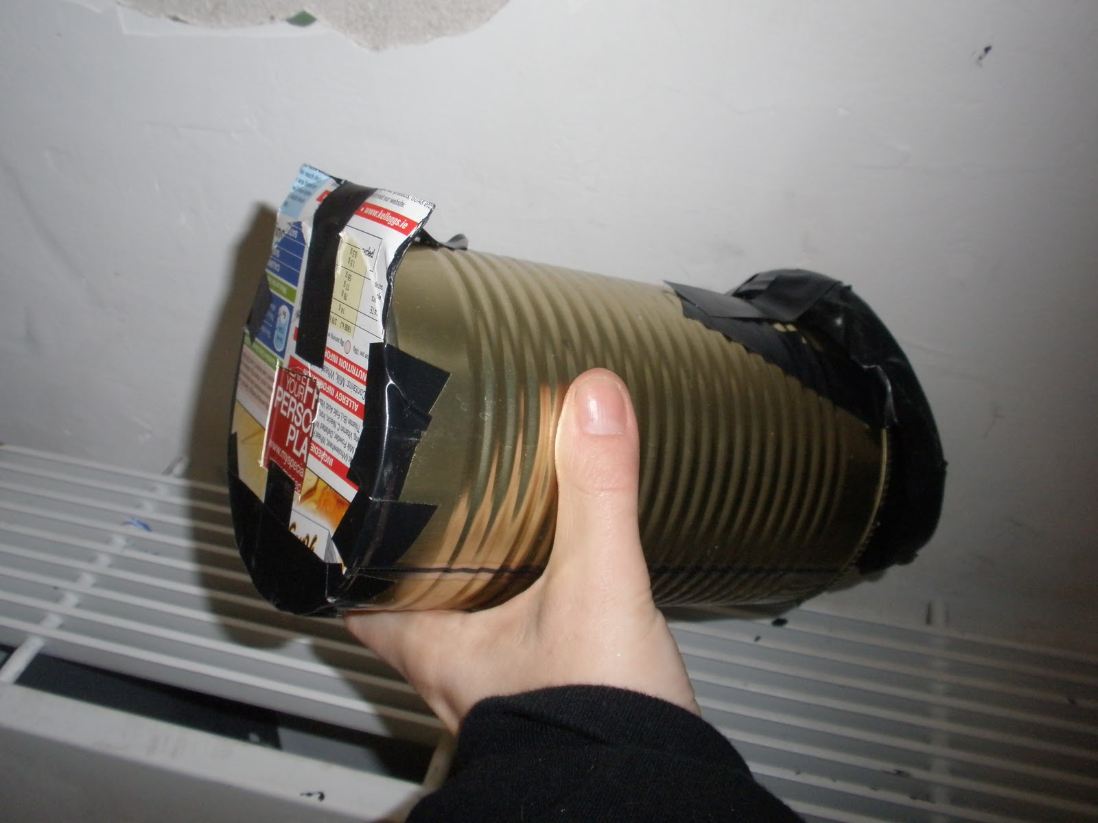 The In-Between: Large Tin, pinhole camera.