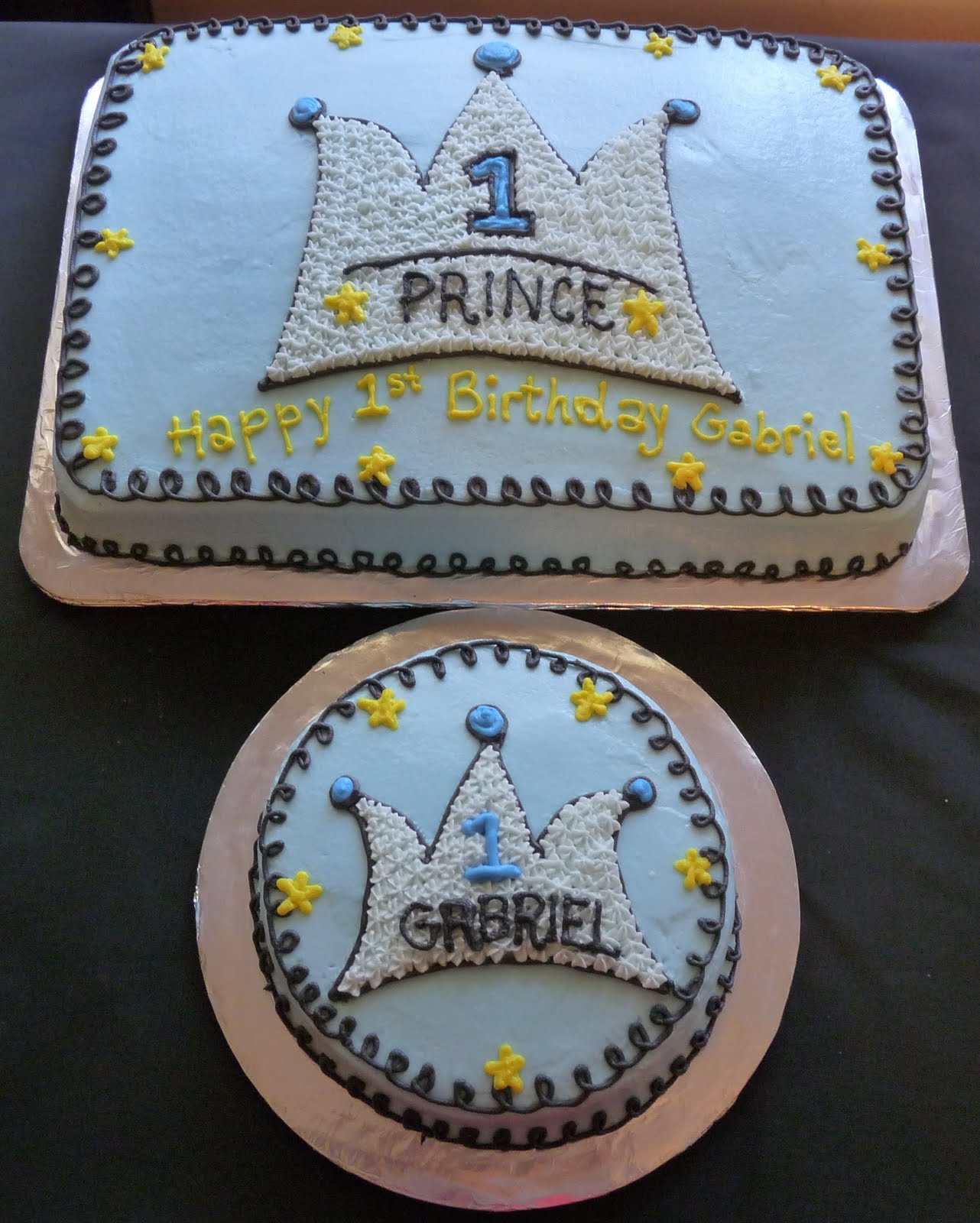 Just Like Grandma's: Little Prince Birthday Cake