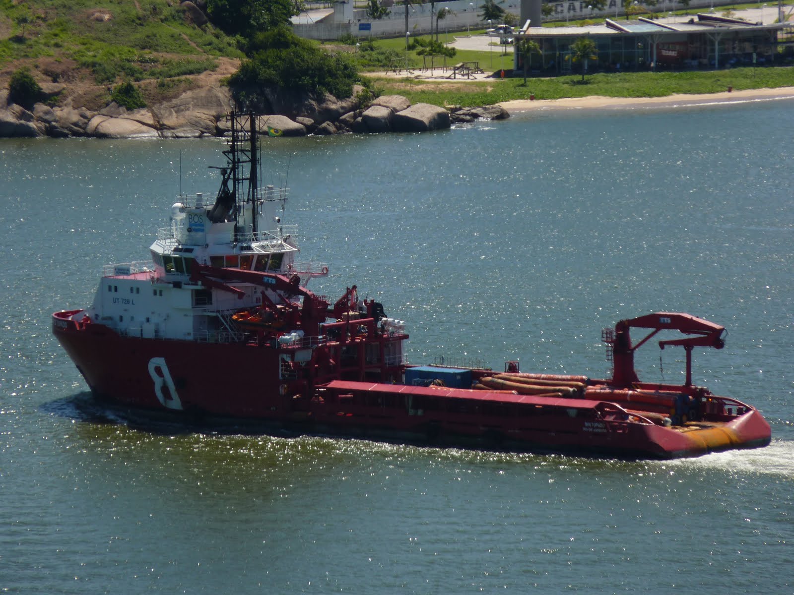 Ships calls Vitoria: Offshore Vessel's BOS Topazio & Skandi Leblon