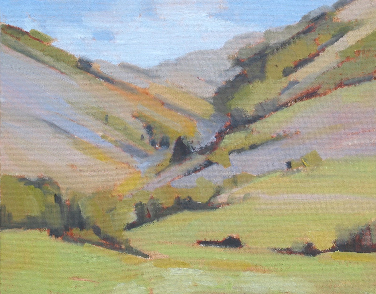 Katherine McGuire Artist, Oil Paintings of California: October 2010