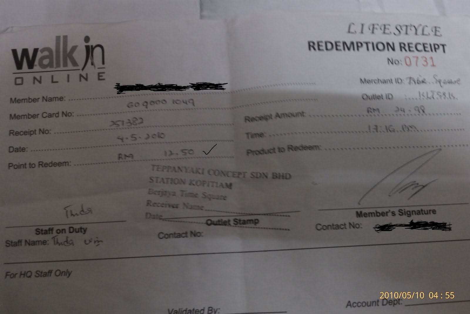 50%diskaun!!!!: CONTOH RESIT PEMBAYARAN MELALUI KAD WALKINONLINE