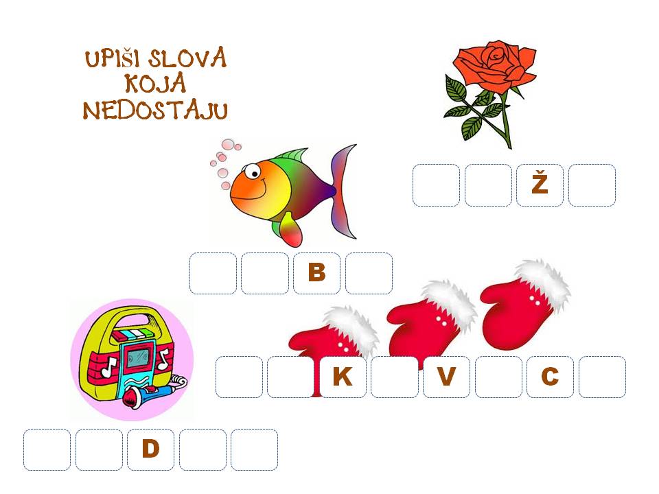 Zlatna djeca: Na slovo, na slovo, recimo... - zadaci i Slovarica