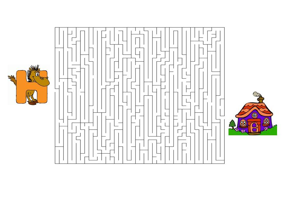 Zlatna djeca: Napravite zanimljive labirinte...