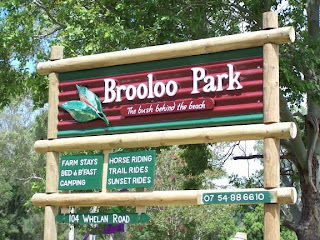 Brooloo Park: New Brooloo Park Sign