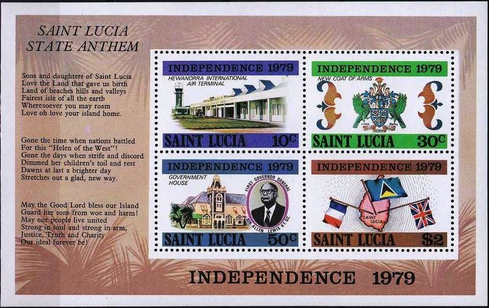 The National Anthem of Sta. Lucia