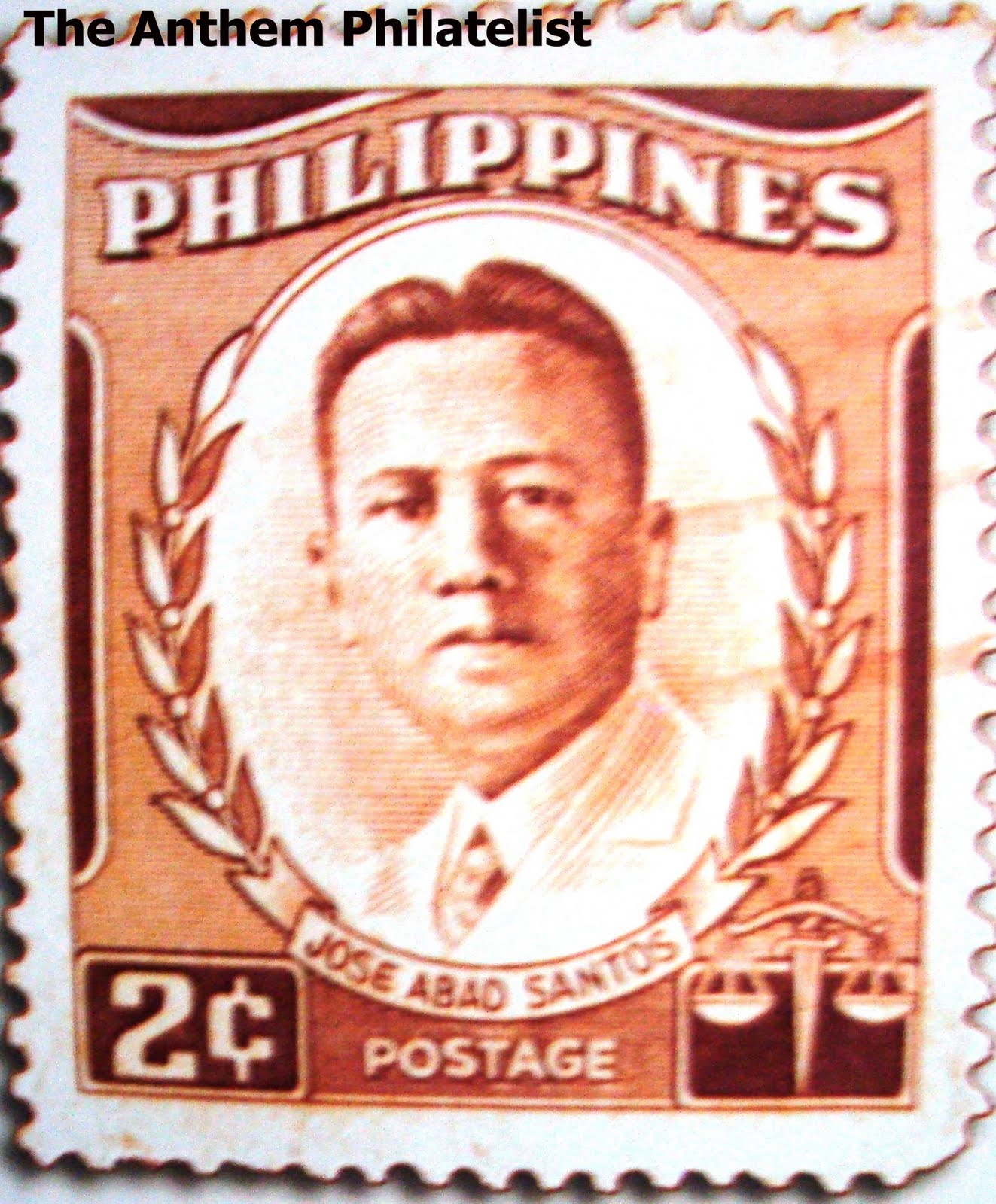 Jose Abad Santos on Stamps