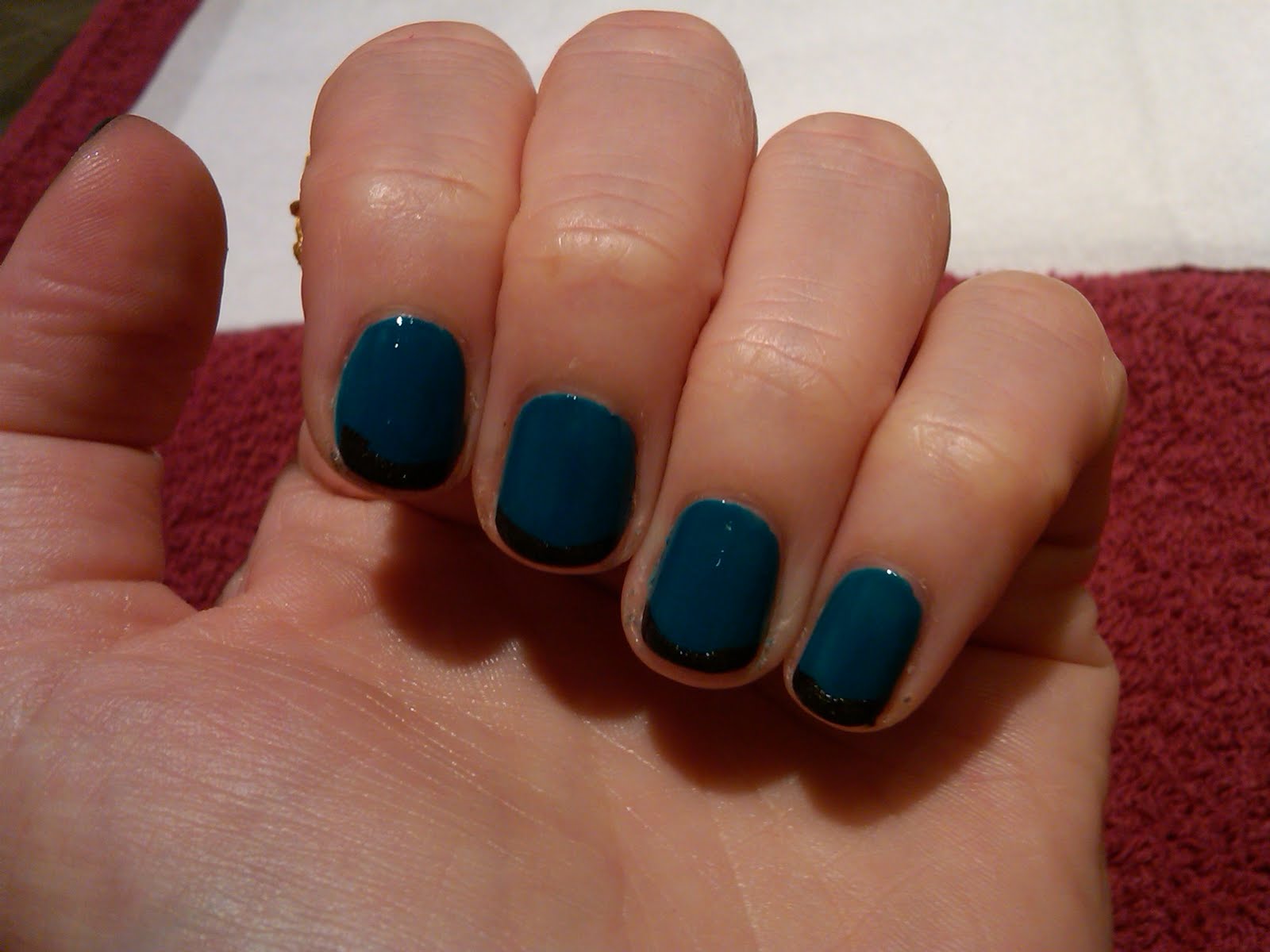 The Beauty of Life: Mani of the Week: French Manicure with M.A.C Alice ...