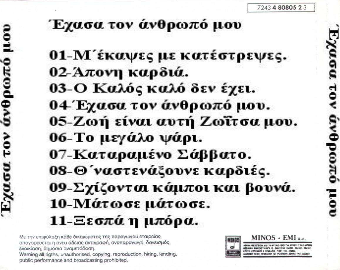 2011-01-23 ~ ΕΛΛΗΝΙΚΗ ΜΟΥΣΙΚΗ-ΠΑΛΙΑ ΚΑΙ ΣΠΑΝΙΑ--> mediafire**