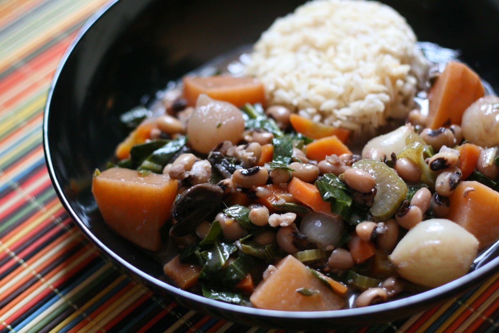 The Ordinary Vegetarian: New Year's Stew